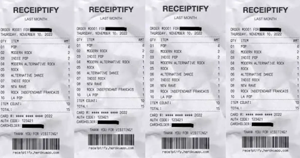 What is Receiptify? A Comprehensive Guide